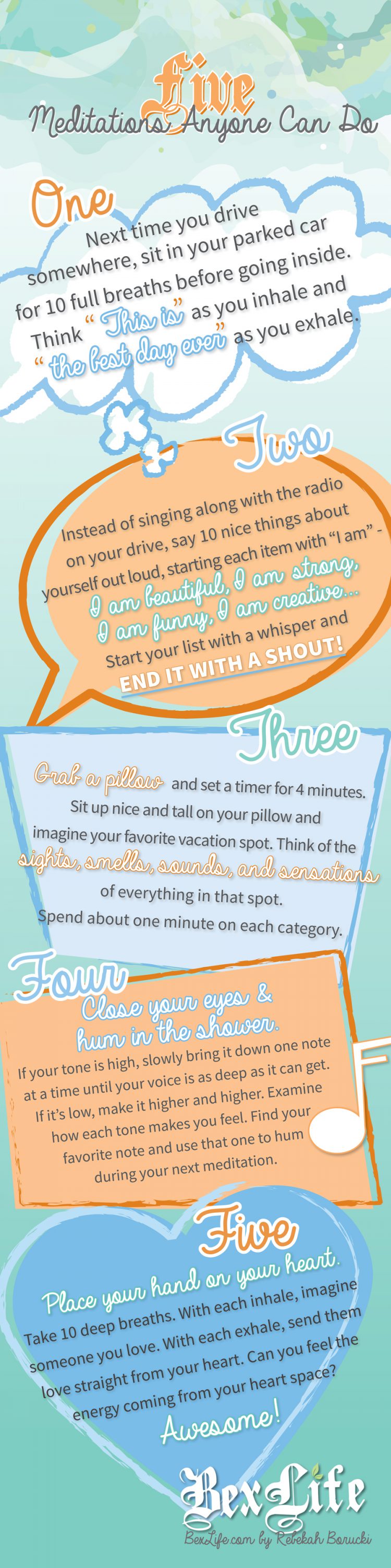 5 Short Meditations For Stress & Anxiety